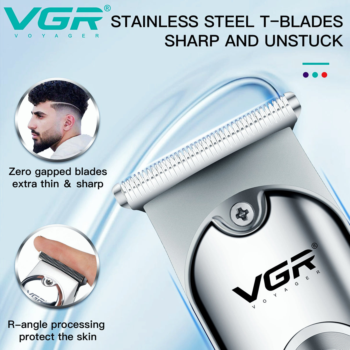 VGR V-071 Hair Cutting Machine Electric Hair Clipper Professional Hair ...